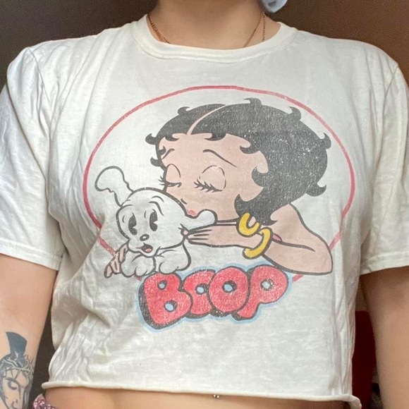 Tops | Betty Boop Crop Top | Poshmark